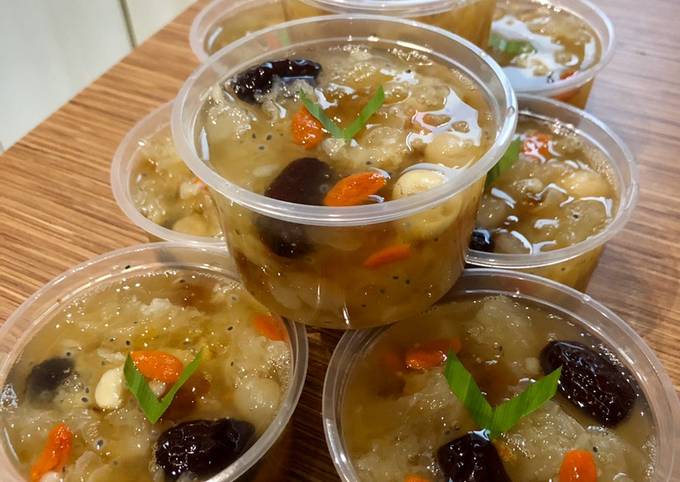 Resep Peachgum dessert oleh Syunitaa Kitchen - Cookpad