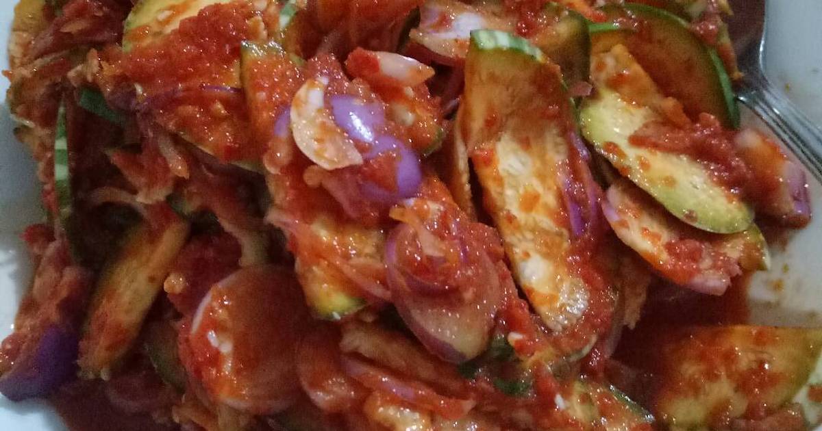 Resep Beberuk terong ala ala oleh Ceking - Cookpad
