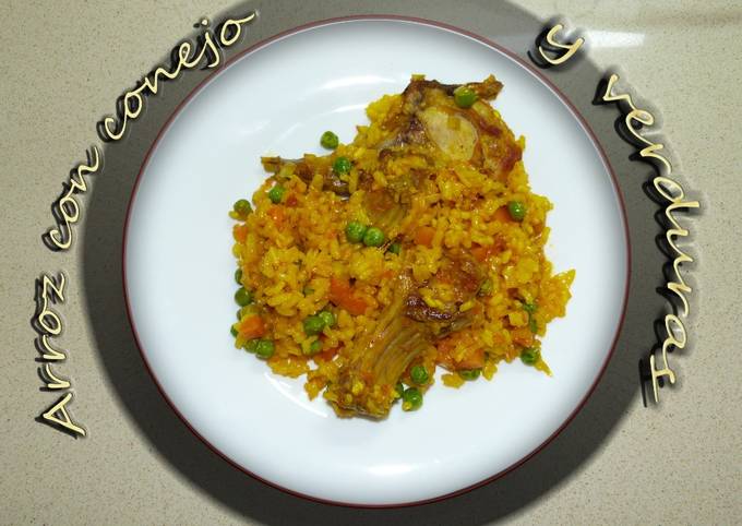 Paella de arroz con conejo y verduras Receta de Antoni call- Cookpad