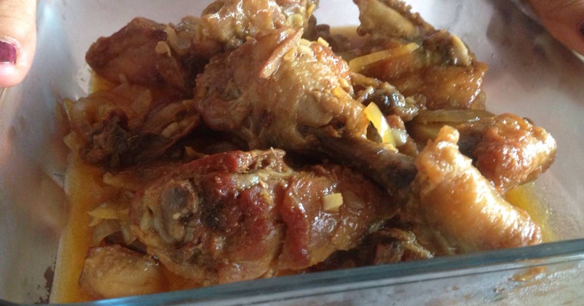 Resep Ayam kecap saos inggris oleh Wulan Puspita Angraini - Cookpad