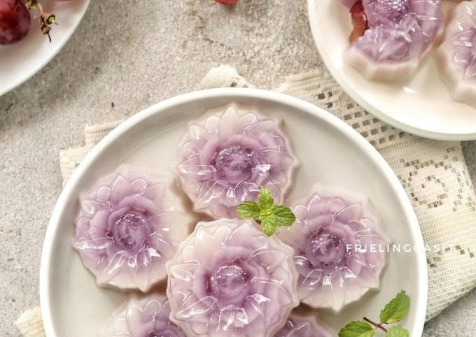 Resep Puding Anggur Kaca oleh Frielingga Sit - Cookpad