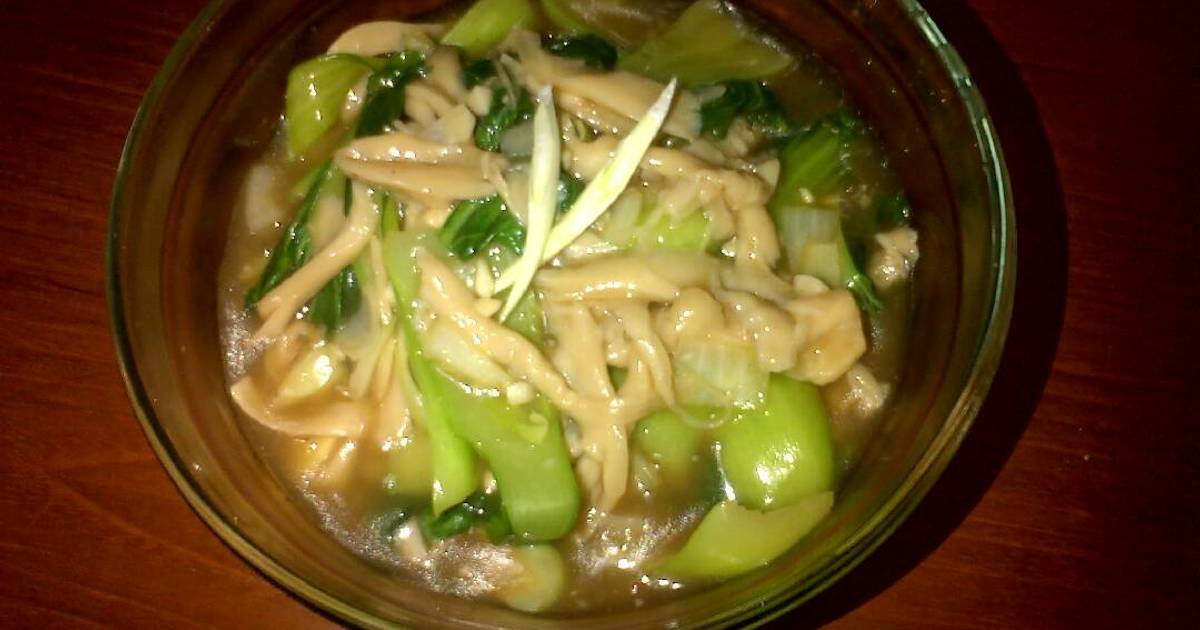 40 resep simple pok coy jamur teriyaki enak dan mudah - Cookpad