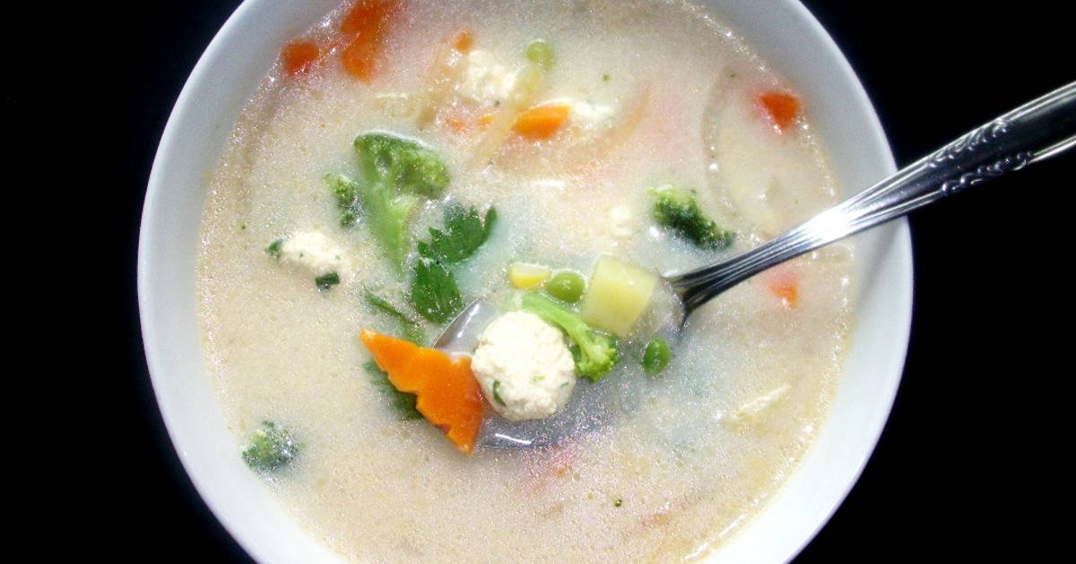 Resep Cream Soup SS (Sayur Sehat) oleh pawon mommy najam - Cookpad