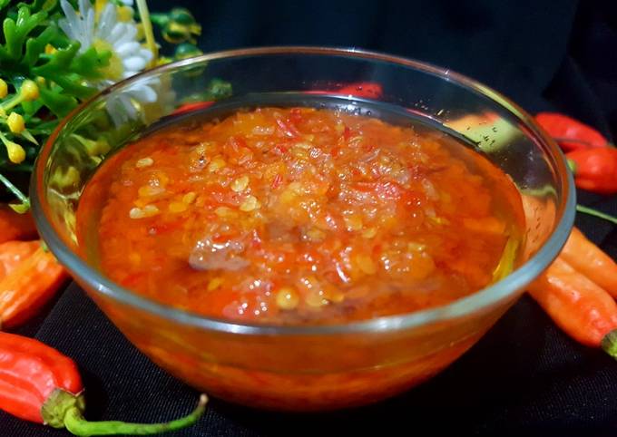 Resep Sambel Ala Bu Rudy Oleh Dewi Rosita Cookpad
