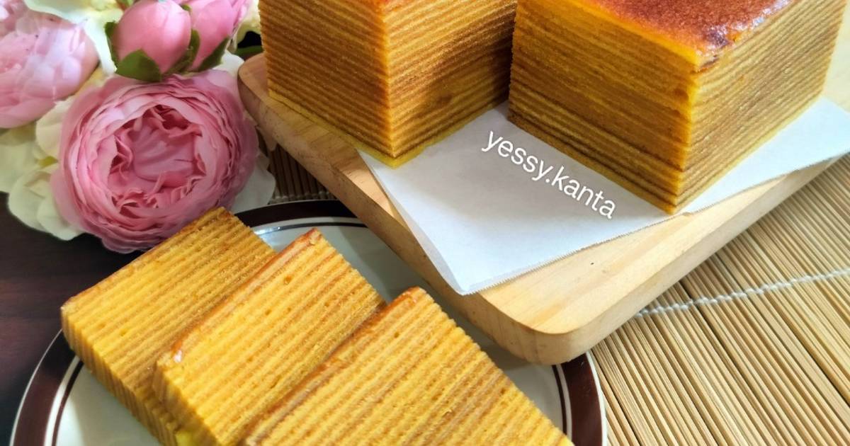 Resep lapis legit tradisional yang mudah dan sukses dibuat