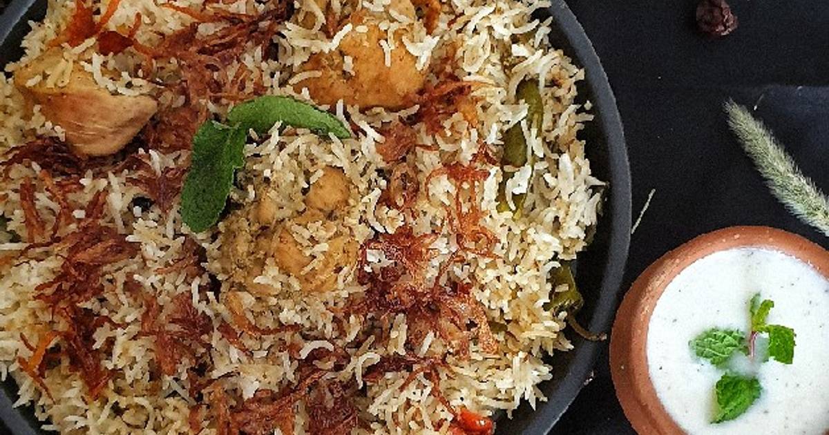 Chicken White Biryani Recipe by Shagufta Asif - Cookpad