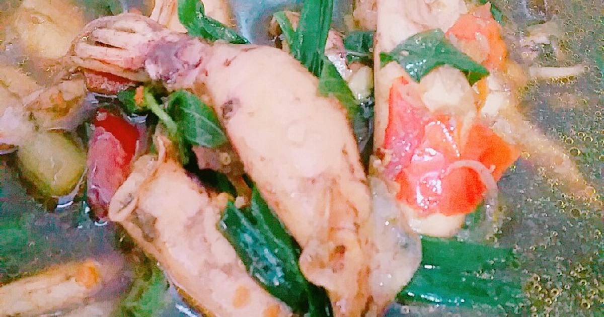 Resep Cumi kuah hitam pedas oleh SalenaZiandru - Cookpad