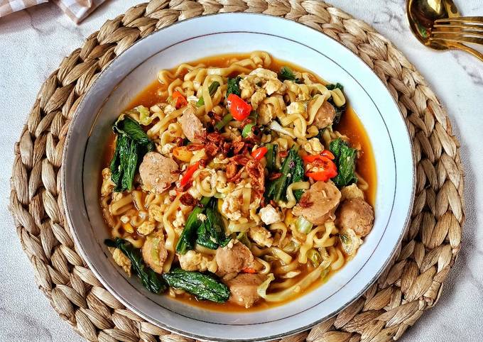 Resep Mie Godok Nyemek Simple oleh Xavier's Kitchen - Cookpad