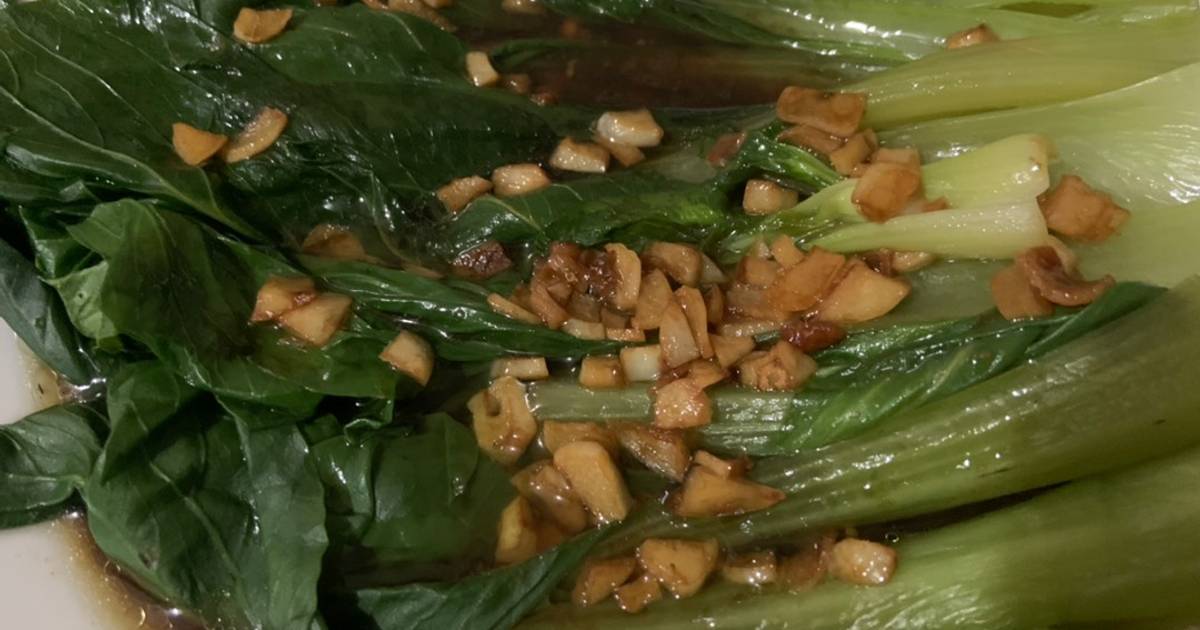Resep Pokcoy garlic 🤍 oleh Dian Avianti - Cookpad