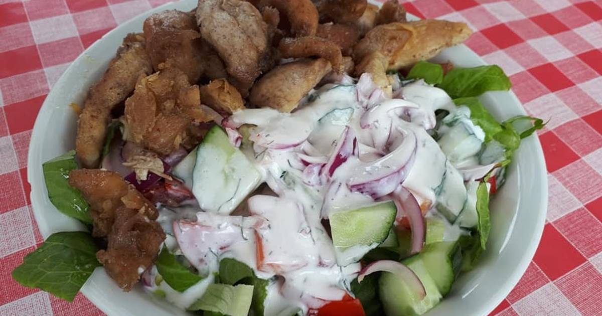 Gyros tál recept - 58 recept - Cookpad receptek