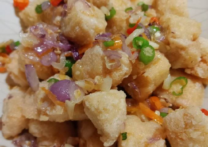 Resep Tahu cabai garam oleh yan's kitchen - Cookpad