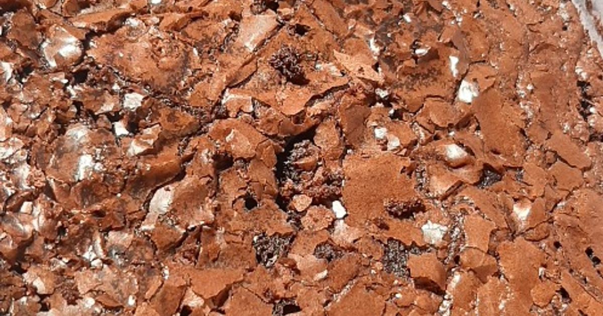 Resep Brownies Fudgy Super Empuk Dan Nyoklat Tanpa Mixer oleh Shella ...
