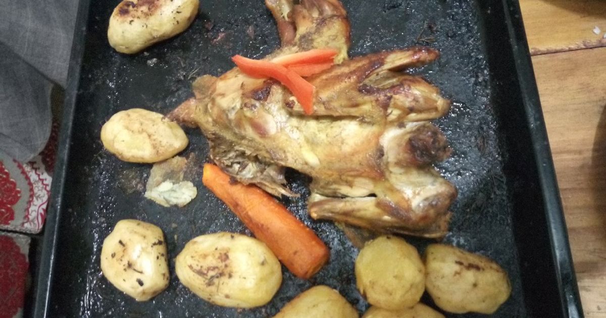 Roasted Chicken With Potatoes #Charity Recipe Recipe by james murage ...