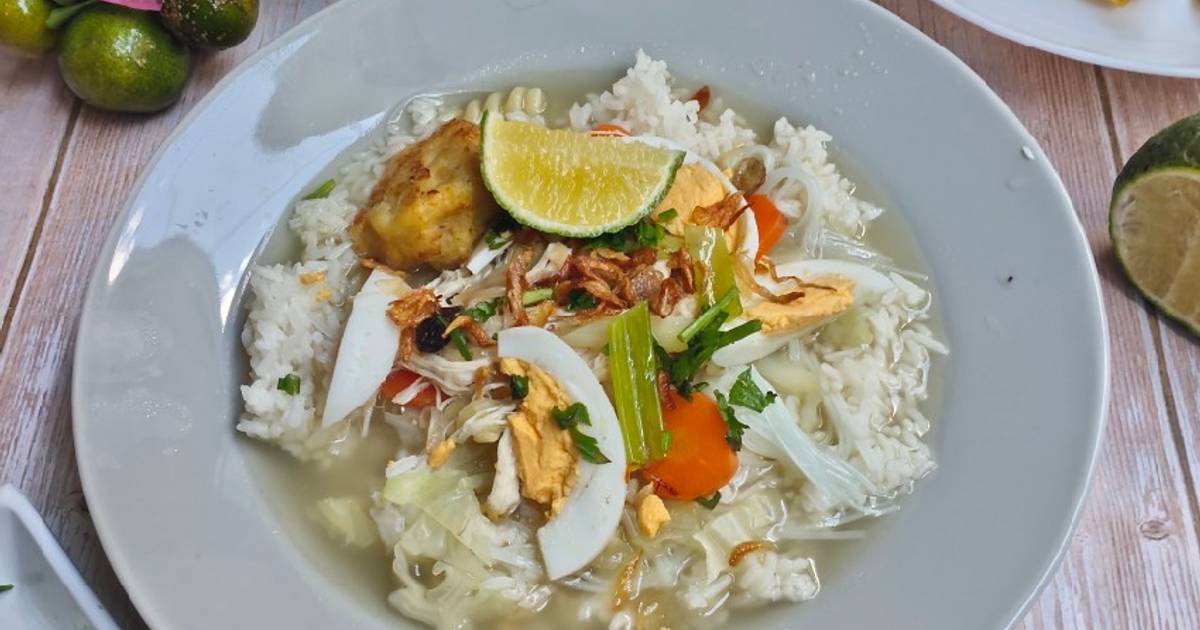 26 resep nasi sup banjar enak dan mudah - Cookpad