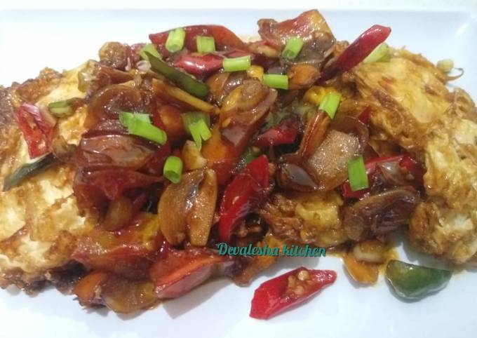 Resep Telur Bumbu Kecap oleh Devalesha Kitchen - Cookpad