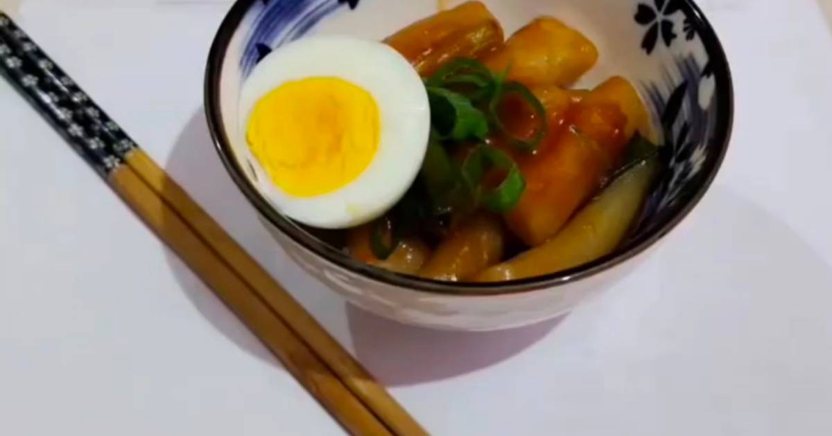 Resep Toppoki home made oleh Umma Afnan - Cookpad