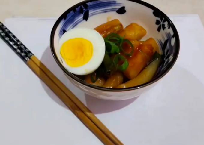 Resep Toppoki home made oleh Umma Afnan - Cookpad