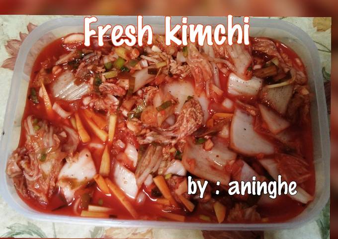 Resep Kimchi authentic korea oleh Aninghe Dongmin - Cookpad