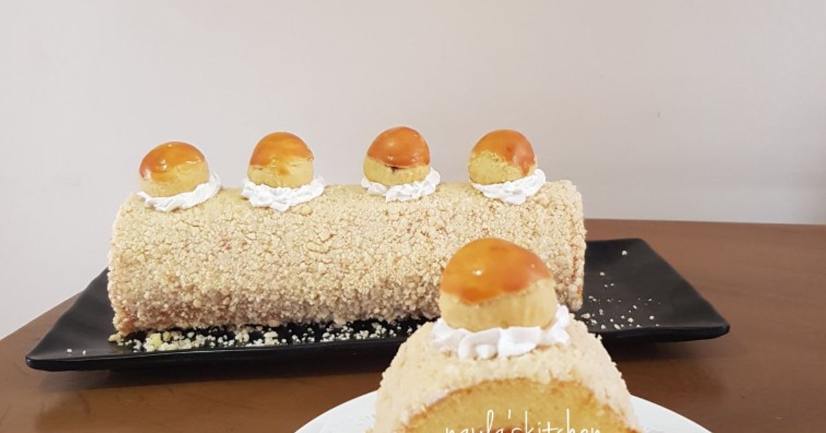 Resep Nastar Roll Cake oleh Nayla's Kitchen - Cookpad