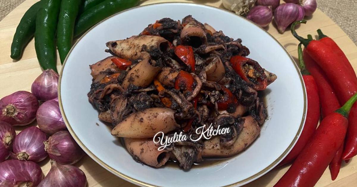 Resep Cumi Masak Hitam oleh Yulita Kitchen - Cookpad