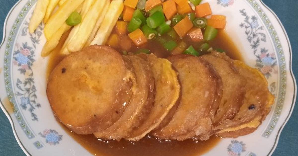 18 resep steak galantin enak dan mudah - Cookpad