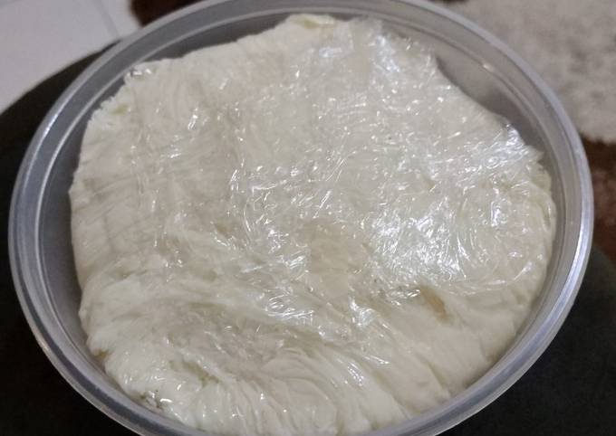 Resep Homemade Cream Cheese oleh Ira - Cookpad