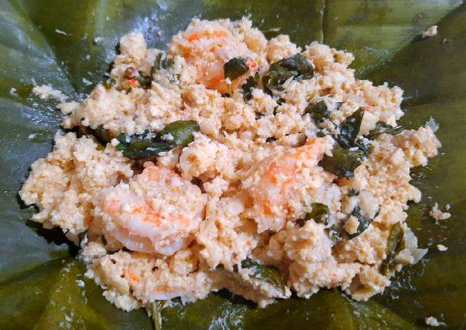 Resep 050. Botok Tahu Udang Kemangi oleh Olive - Cookpad