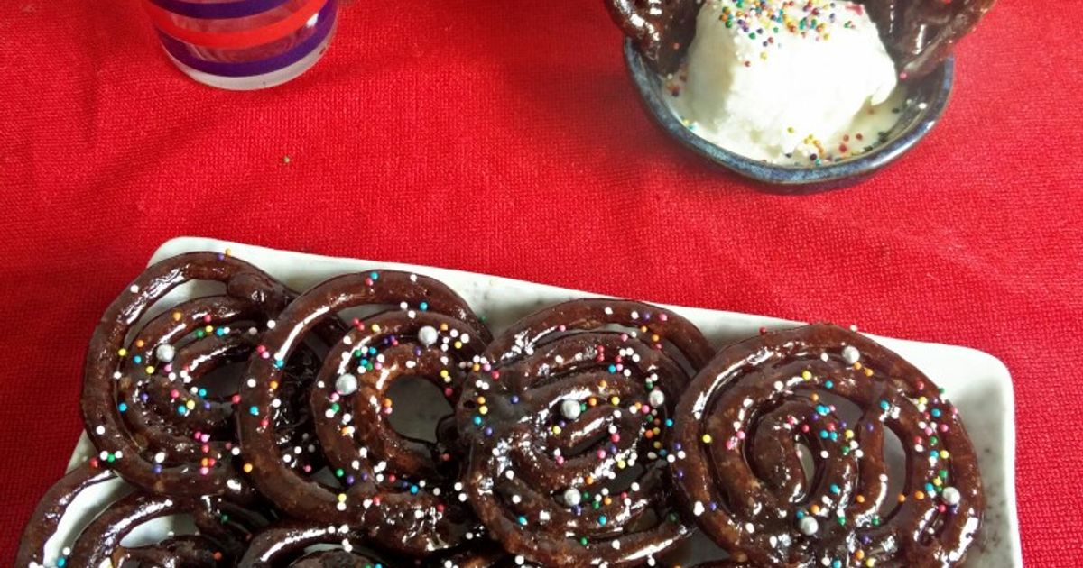 Chocolate Jalebi Recipe by Archana Bhargava - Cookpad