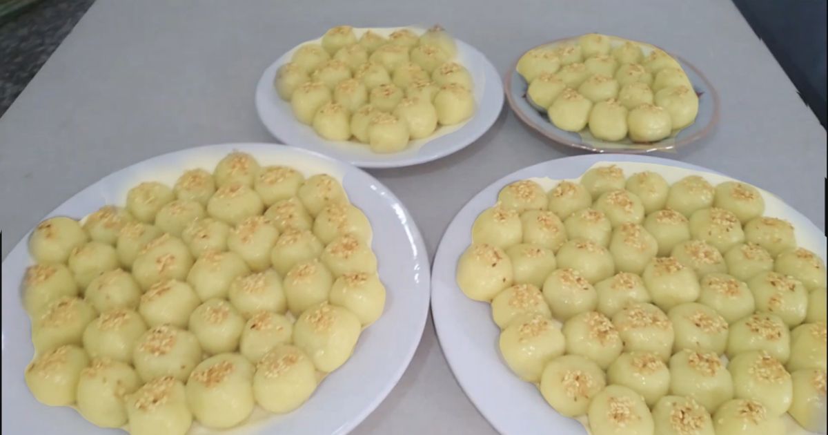 Glutinous Rice Ball Style Dumplings Without Glutinous Rice Flour Recipe ...