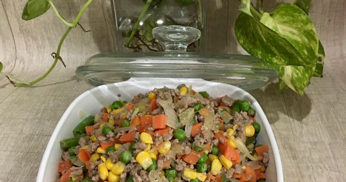 Resep Tumis Mix Vegetable Dan Daging Sapi Giling oleh Isnawati - Cookpad