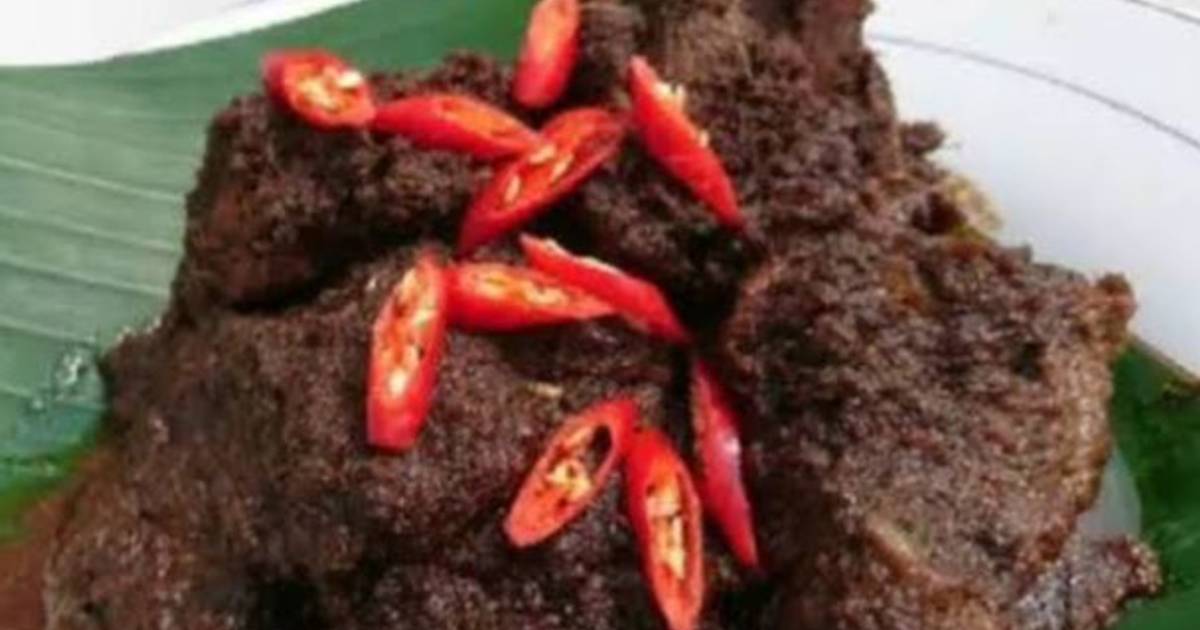 3.783 resep rendang daging sapi enak dan sederhana ala rumahan - Cookpad