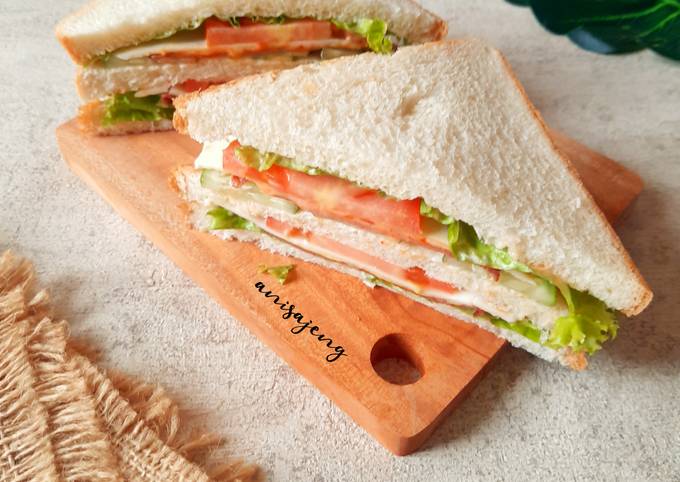 Resep Club Sandwich oleh Anisa Ajeng - Cookpad
