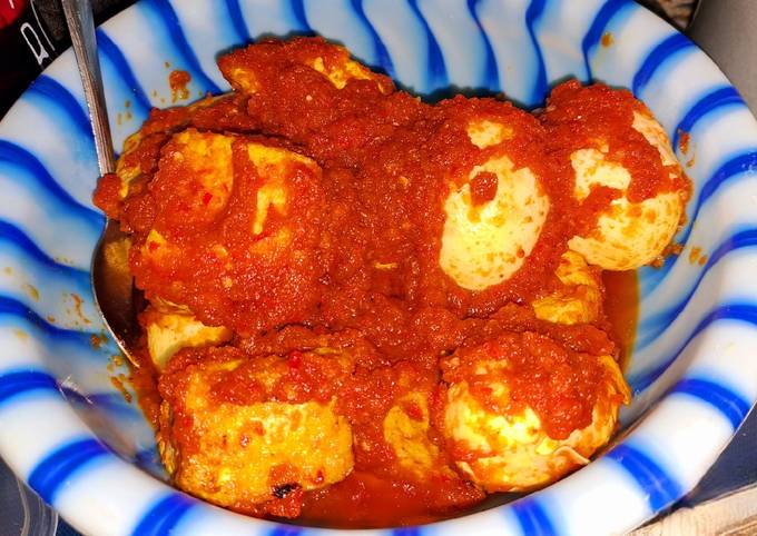 Resep Tahu & Telor Balado Endesss oleh Devi Dirgaa - Cookpad