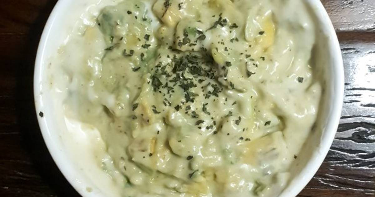 Puré de palta con mayonesa vegana Receta de Javier Moscoso- Cookpad