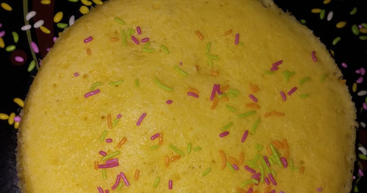 Vanilla Butterscotch Sponge Cake Recipe By Vid'zz Batra