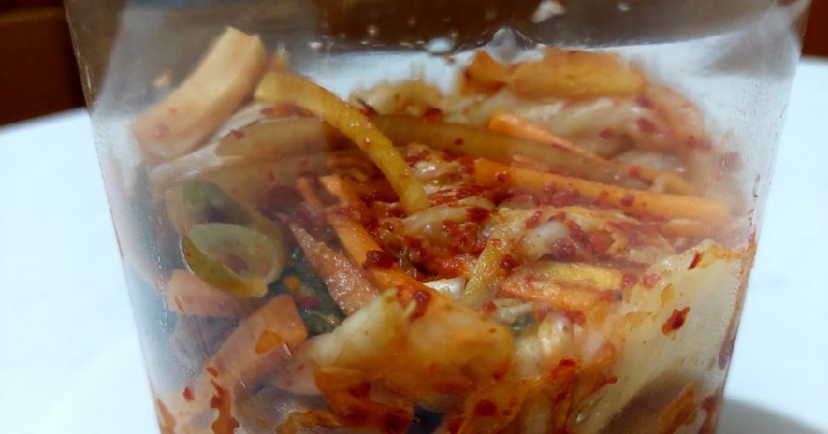 Resep kimchi saus gochujang rumahan enak dan mudah - Cookpad