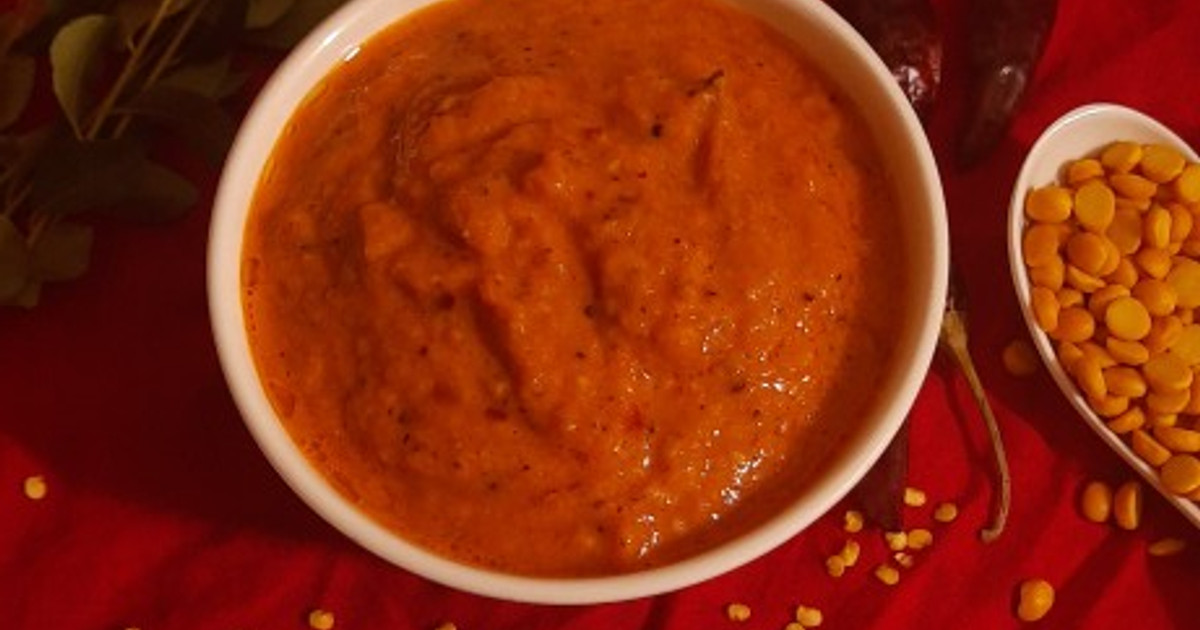 Hiral Dholakia દ્વારા રેસીપી ટોમેટો ઓનીયન ચટણી (Tomato Onion Chutney ...
