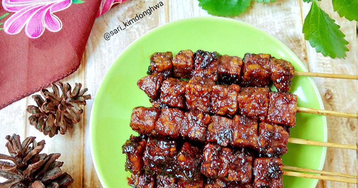 Resep Sate Tempe #Bandung Recook Cia Febri oleh Sari Utami Kimdonghwa ...