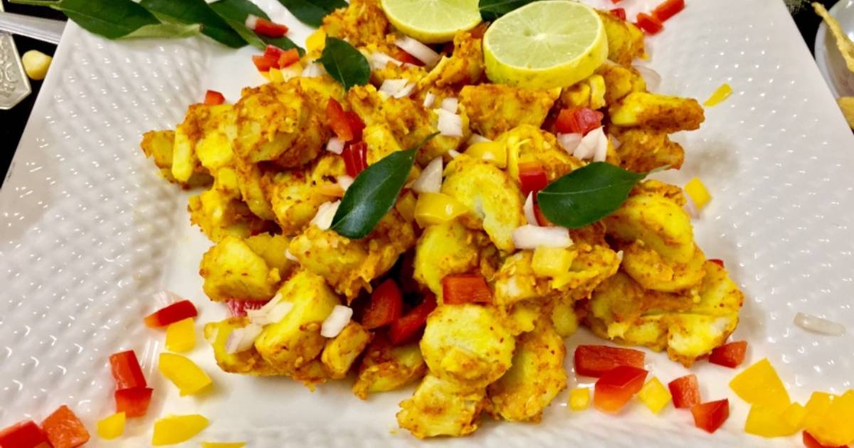 Crispy baked colacasia Recipe by Anu Kamra - Cookpad