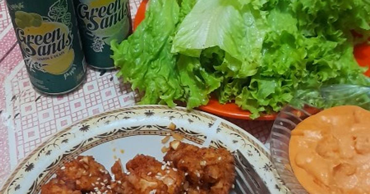 Resep Korean Spicy Chicken + Saus Keju ala Richeese oleh Cahyani ...