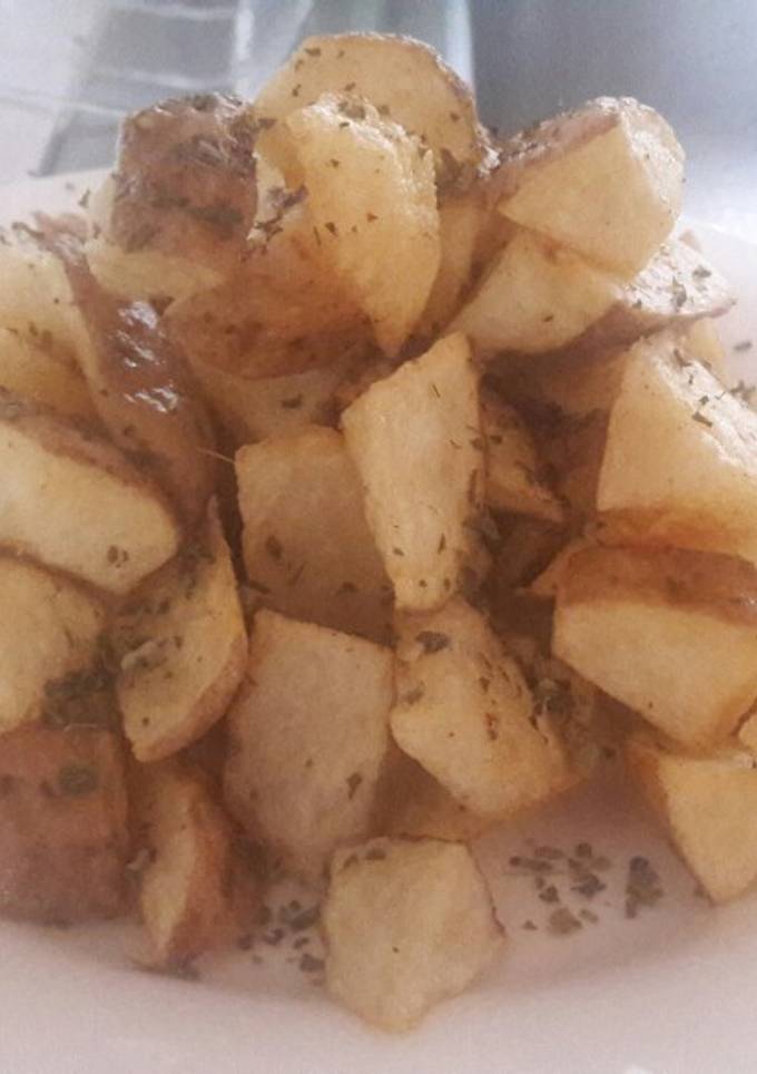 Papa rústica con Moringa Receta de Clara E Giraldo- Cookpad