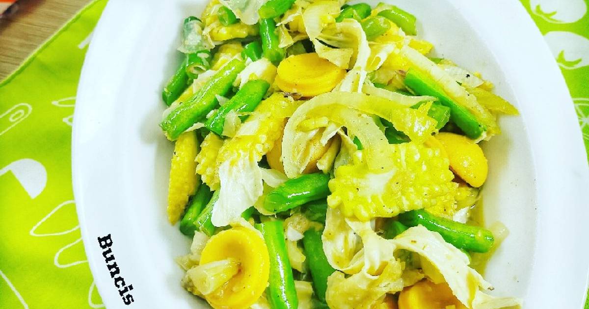 Resep Buncis Jagung Baby Kembang Tahu oleh Chiensyn Kuliner - Cookpad