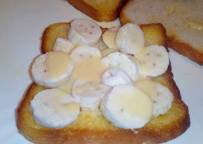 Bananas on toast Recipe by Aparna Balakrishnan - Cookpad
