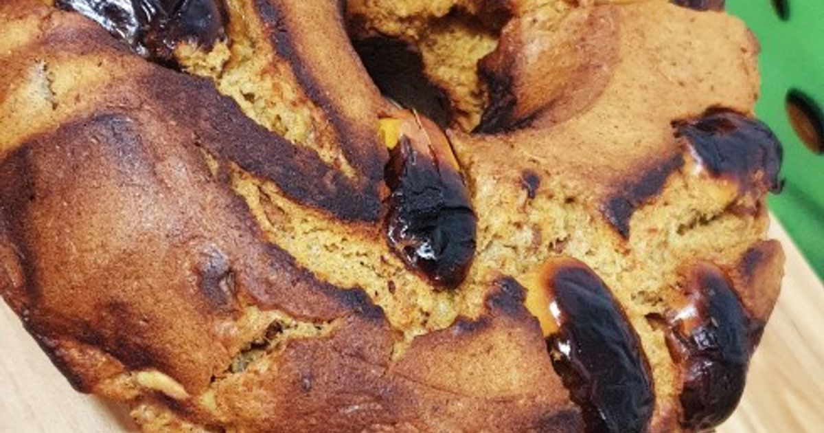 طريقة عمل كيكة التمر الصحية بطحين اسمر على اصولها بطريقة سهلة وسريعة من ...