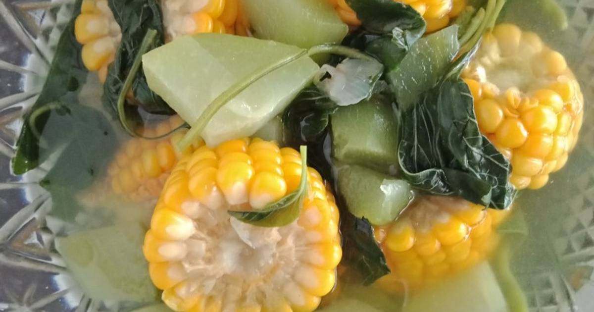 Resep Sayur Bening Bayam dan Jagung Manis oleh Ummu Arman - Cookpad