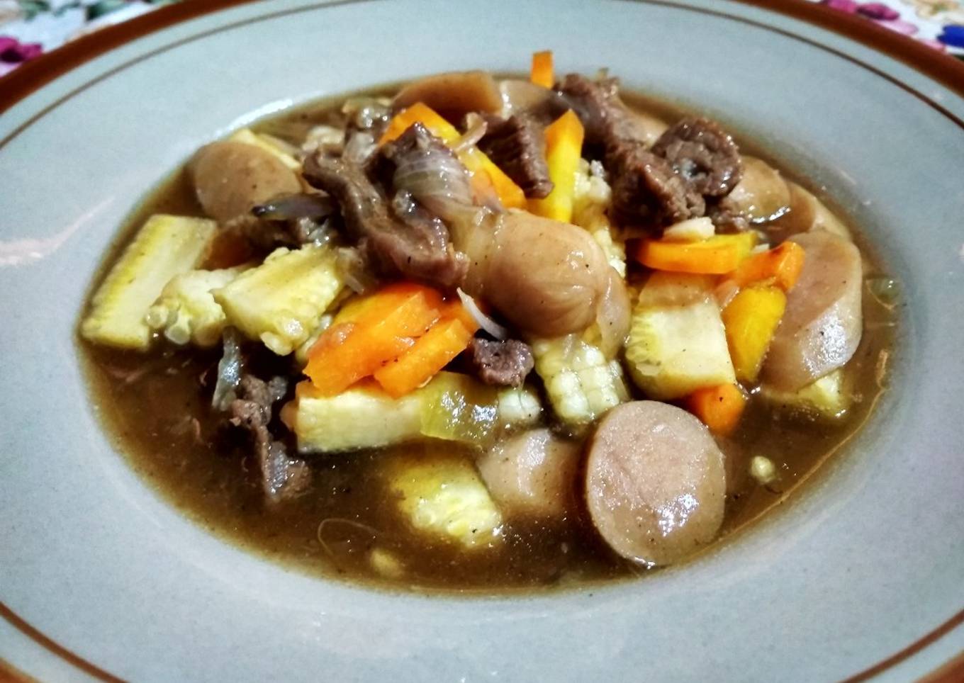 Resep Sapi Sosis Cah Putren Wortel yang Lezat Sekali - Sapi Masakan Maknyos