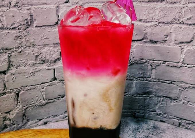 Resipi Ais Bandung 3 Layer oleh Julia ALeen Aireish - Cookpad