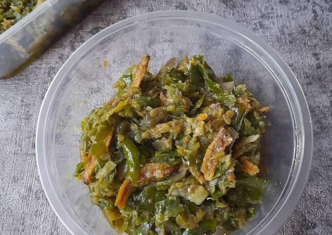 Resep Sambal Cabe Ijo Teri Oleh Uci Mandasari Cookpad