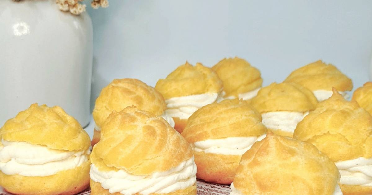Resep Choux Puff atau Kue Soes / Kue Sus oleh Mrs. Ferdi - Cookpad
