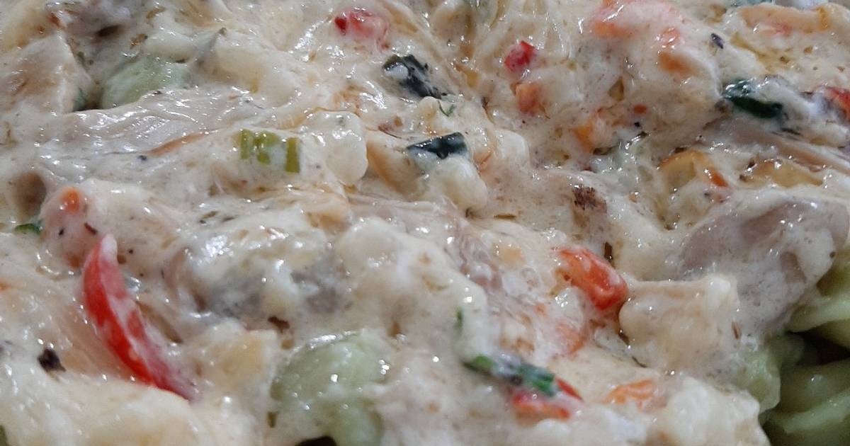 Salsa de crema con champiñones Receta de Brenda- Cookpad